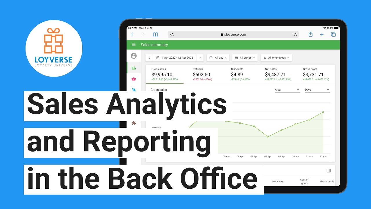 Sales Analytics and Reporting in the Loyverse Back Office - YouTube