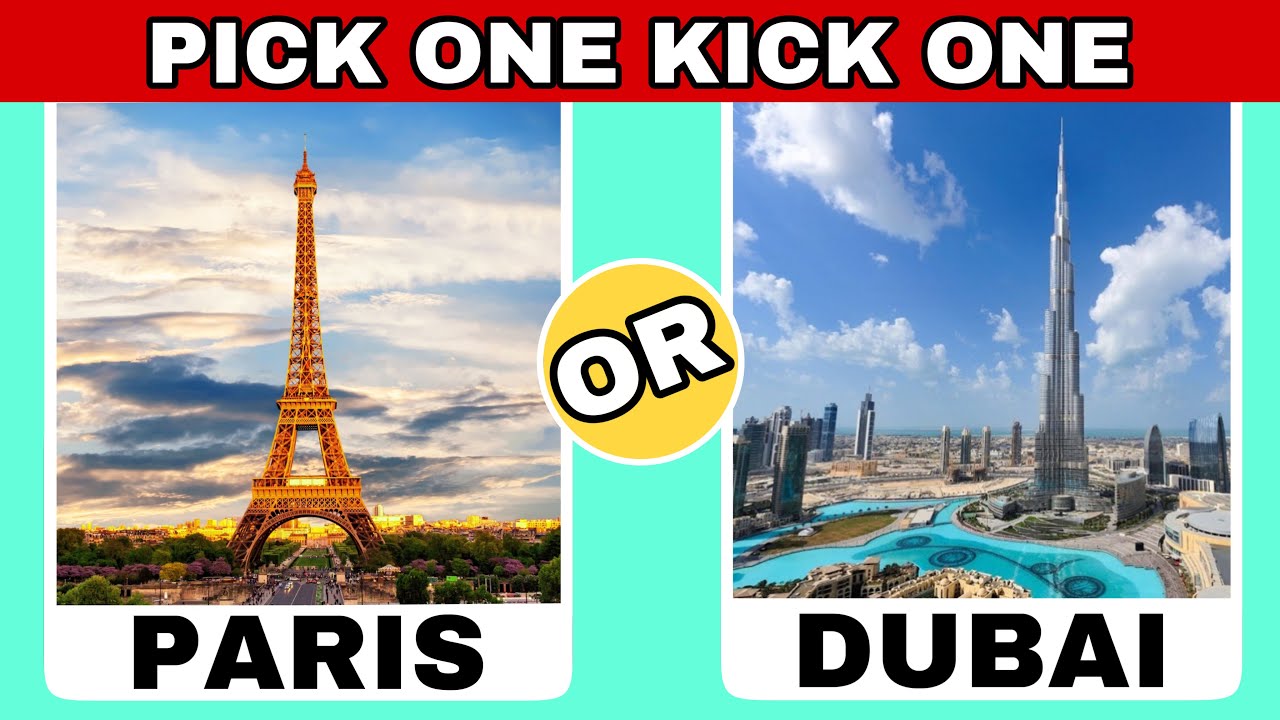 Pick One Kick One! | Travel Edition 🔥 ️ - YouTube