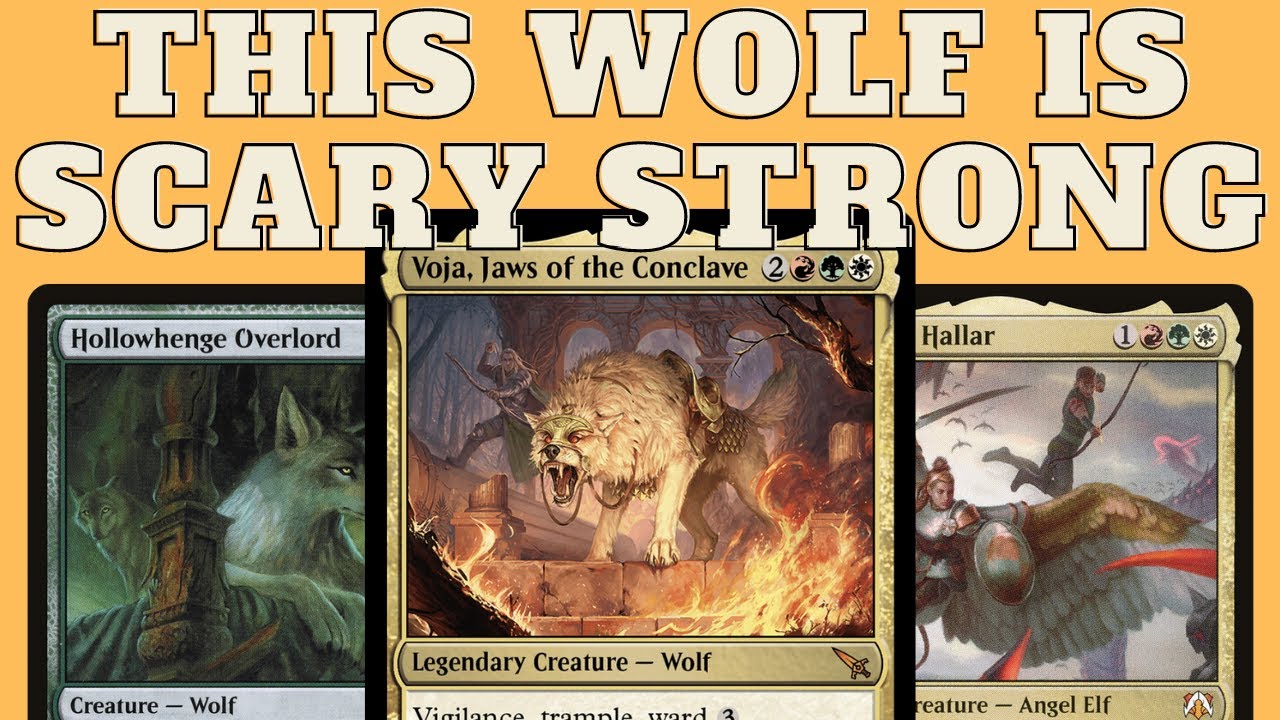 Wait, This Draws Cards For EACH?! | Voja, Jaws of the Conclave EDH Deck ...