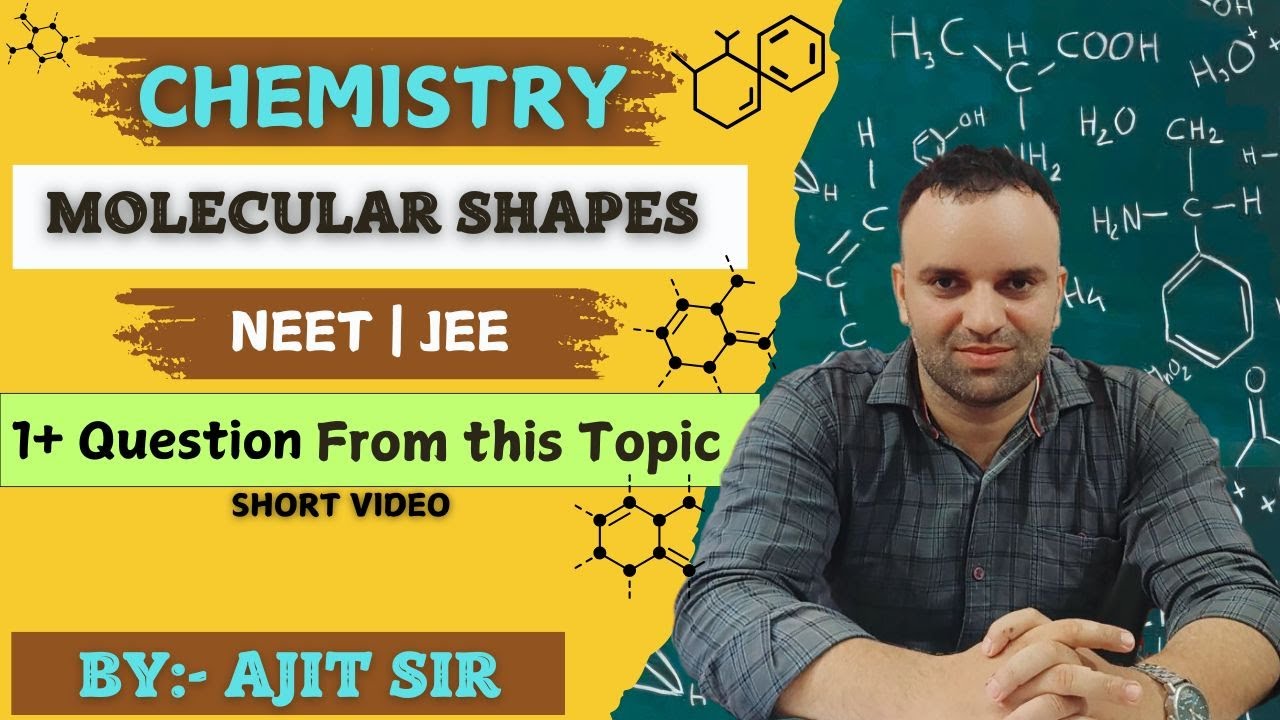 Shapes & Geometry of Inorganic Compounds @TRICK #VSEPRT #neet #jee E ...