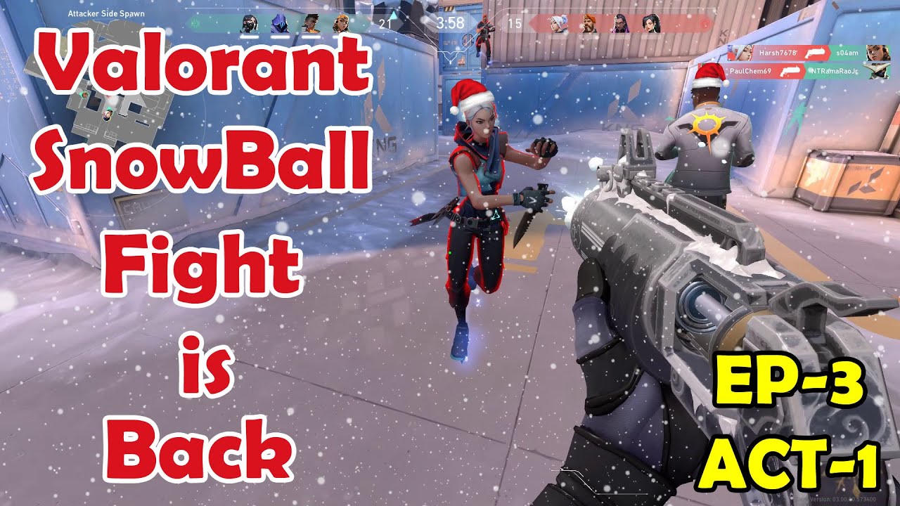 Valorant SnowBall Fight is Back | Valorant Episode 3 Act 1 Released ...