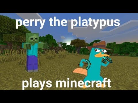 What If Perry The Platypus Plays Minecraft? - YouTube