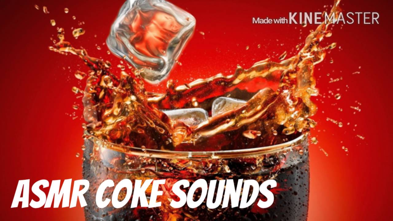 ASMR 탄산이 톡톡 터지는 콜라 따르고 마시기/ASMR Coke Sounds/Chloe ASMR♡ - YouTube