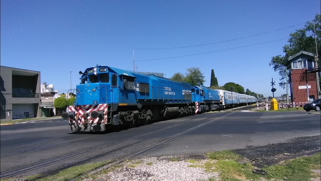 ¡Tren 268 con la GT22 9026 y el traslado de la 9040! (21/02/23) - YouTube