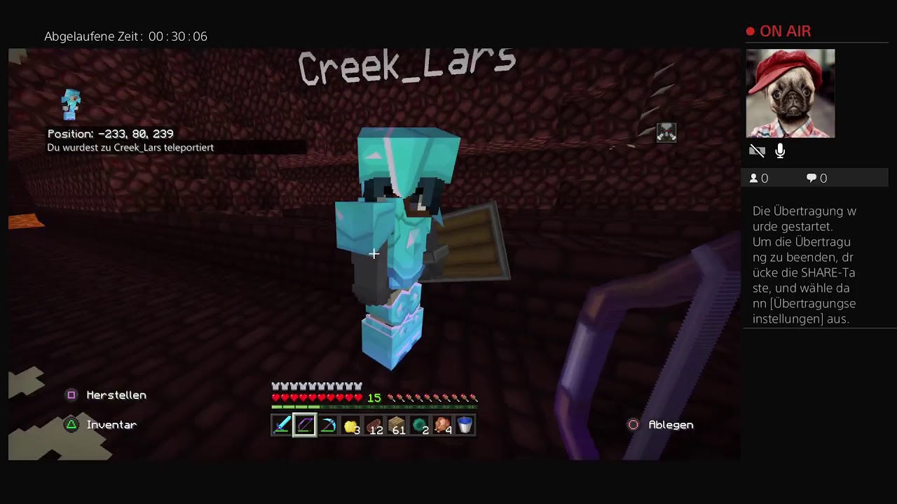 Minechraft mit Larss lannnnn Teil 3 vielleicht das Ende. - YouTube