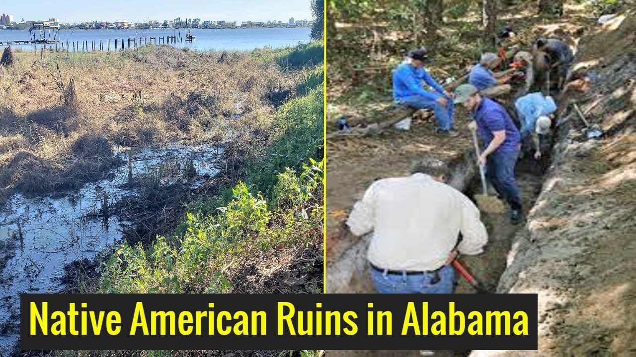 1,400 Y.O Native American Ruins Discovered in Alabama - YouTube