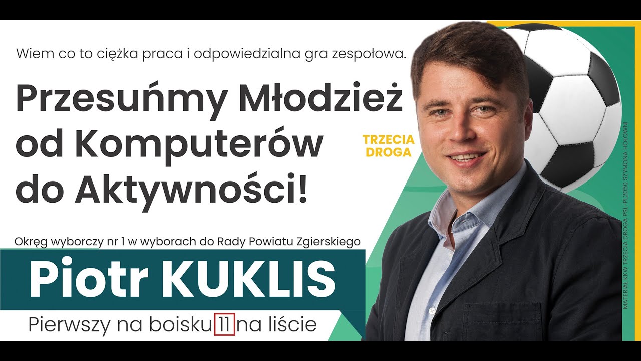 Piotr Kuklis Spot wyborczy - YouTube