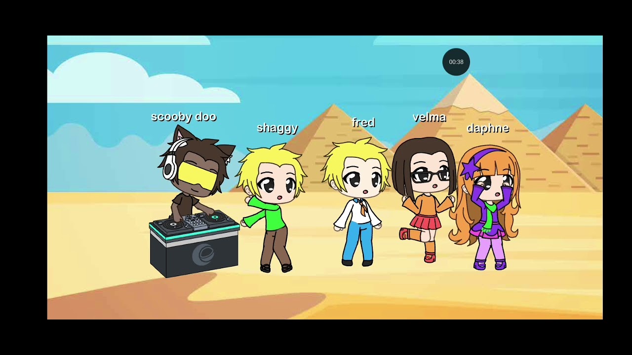 Scooby doo mummy warp gacha life - YouTube