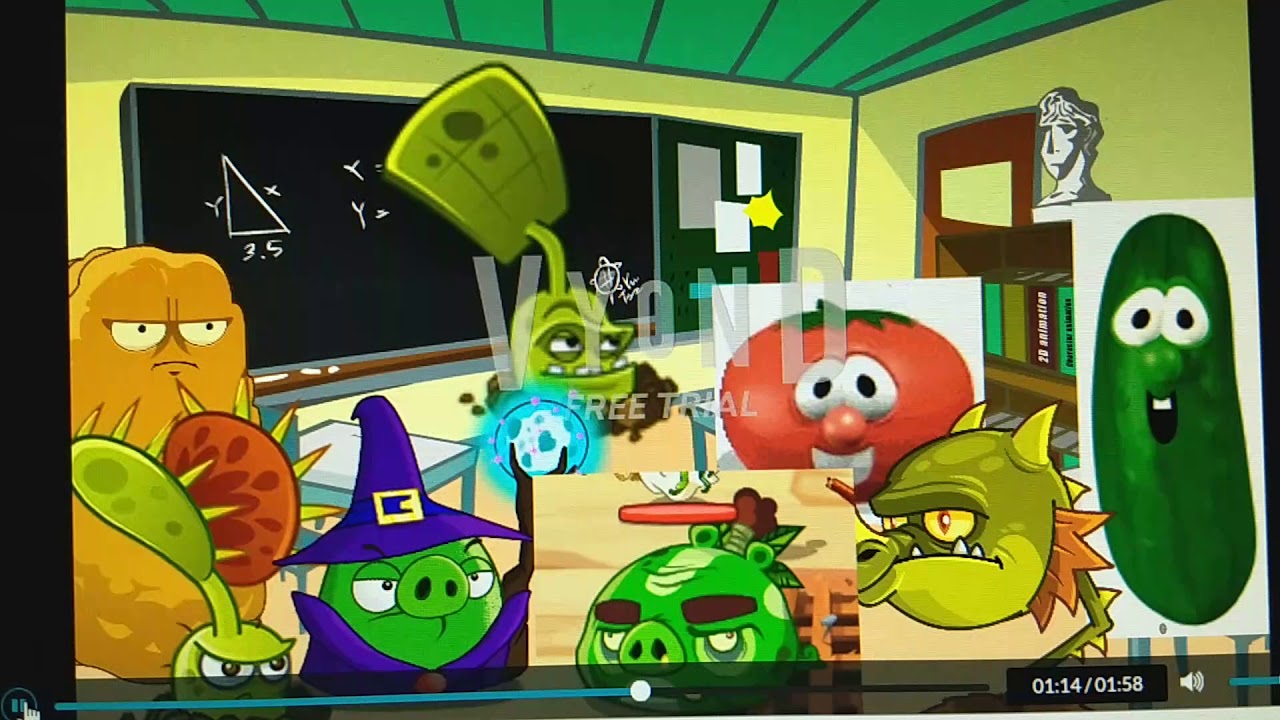 Bob and Larry King piggy a classroom gets grounded - YouTube