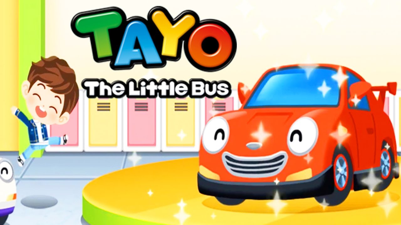 Tayo the Little Bus English Game | Car Academy - YouTube