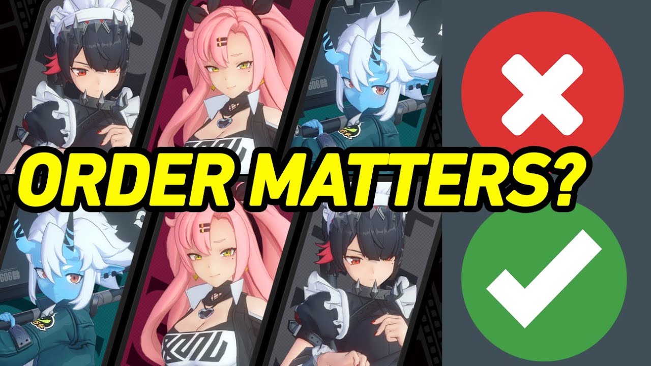 WHY YOUR TEAM ORDER MATTERS - ZZZ Tips - YouTube