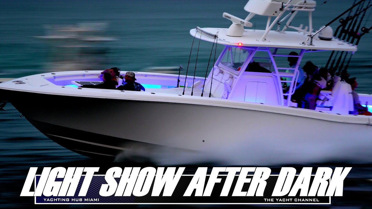 NIGHT CAPTURE AT HAULOVER INLET | SEA VEE AND INVINCIBLE | YACHTS AND ...