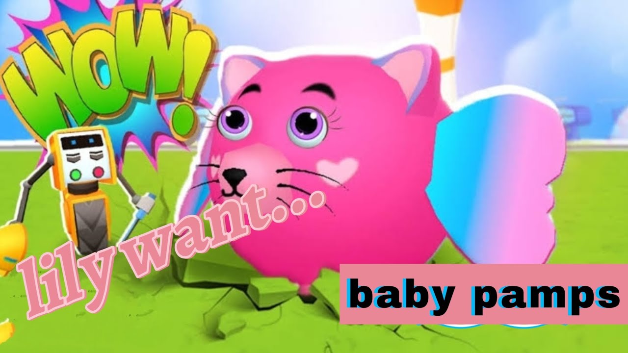 challenge for baby pamps l Lilly gamer pkxd ️🎉 - YouTube
