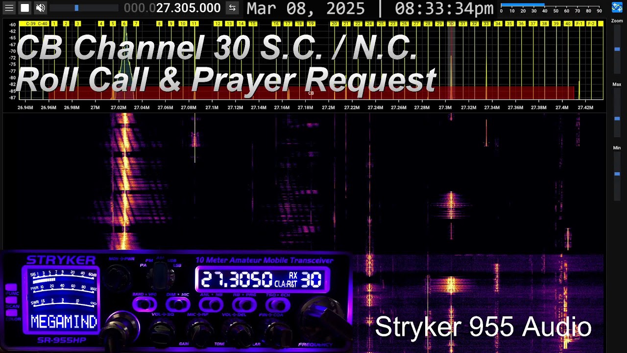 CB Channel 30 South Carolina Roll Call and Prayer Request 3/8/25 8:00pm ...