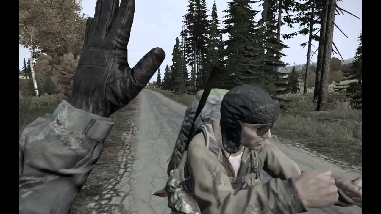 Sad High Five in DayZ - YouTube