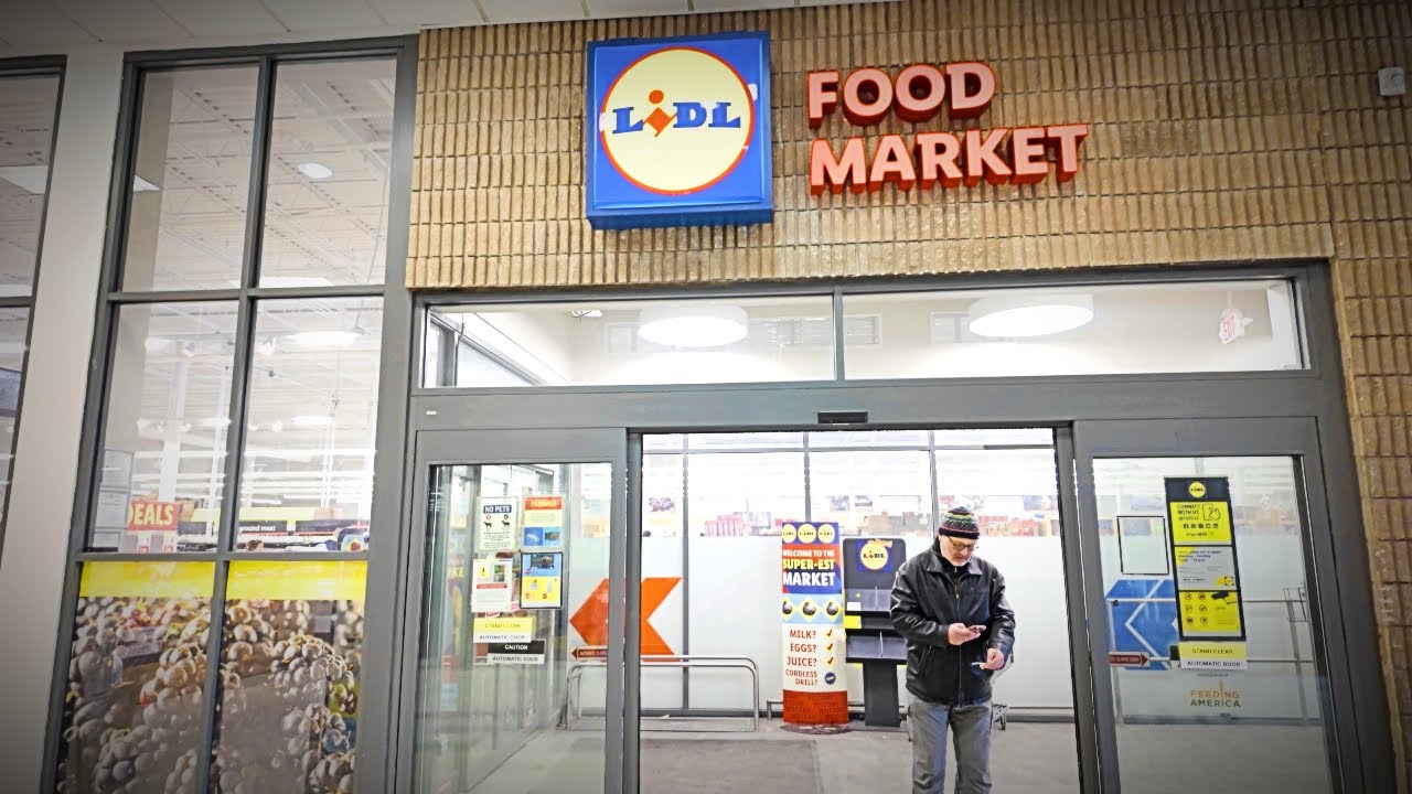 Shopping at LIDL Food Market - YouTube