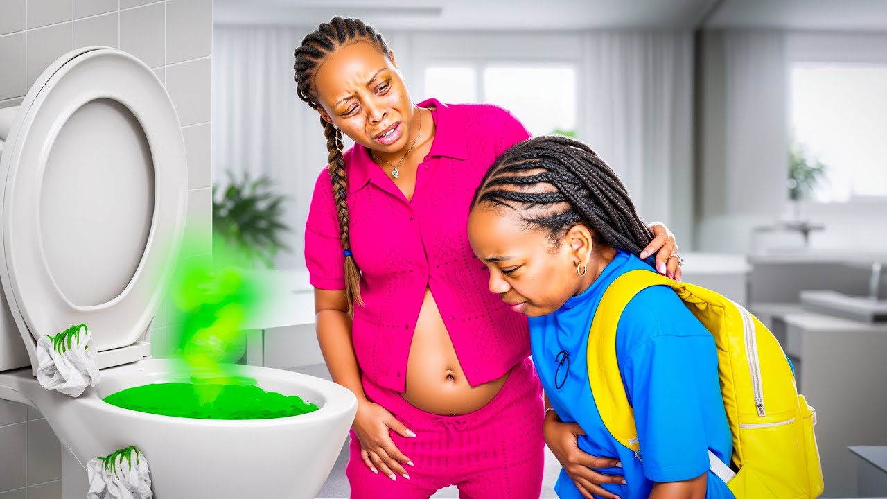 Daughter THROWS UP On The First Day Of School… - YouTube