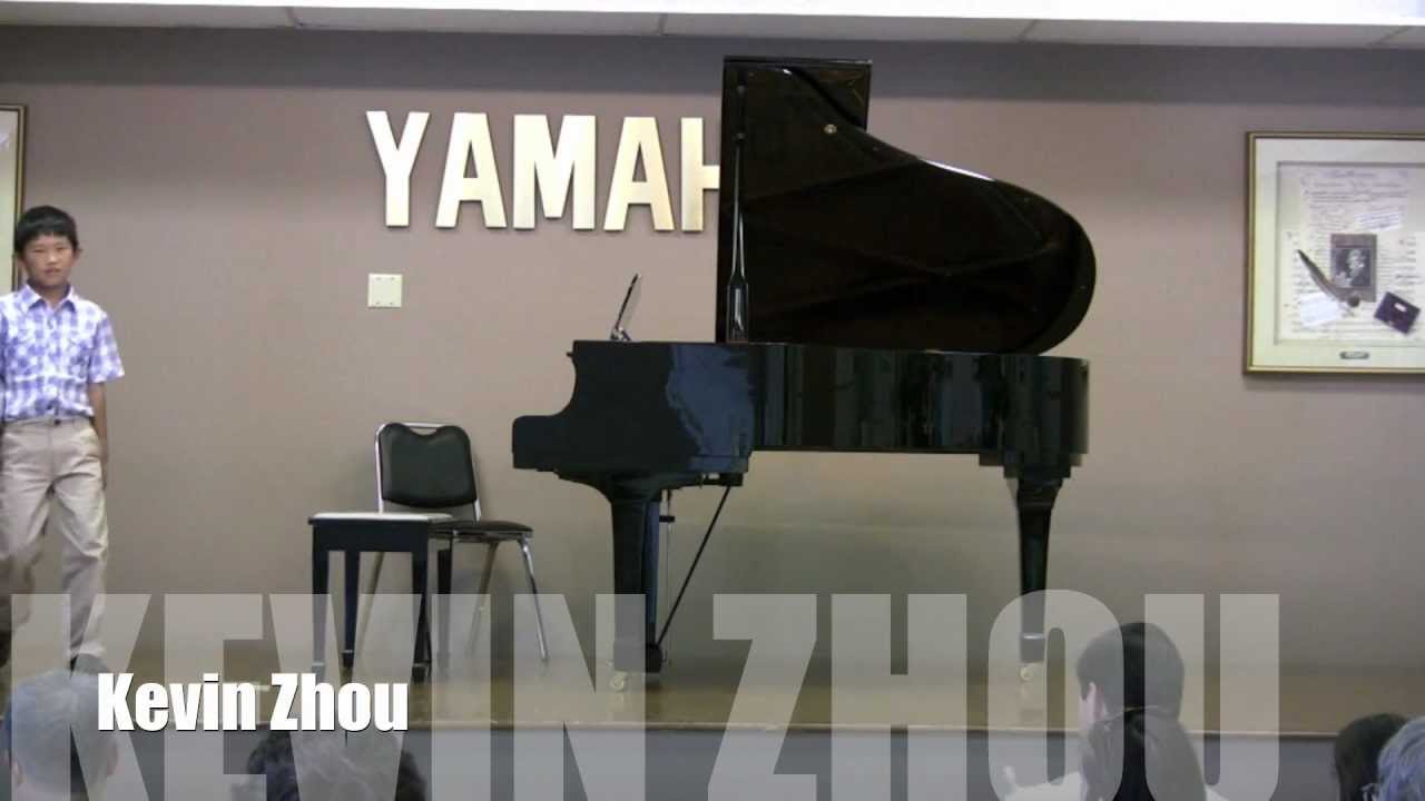 Kevin Zhou--Spring Recital - YouTube