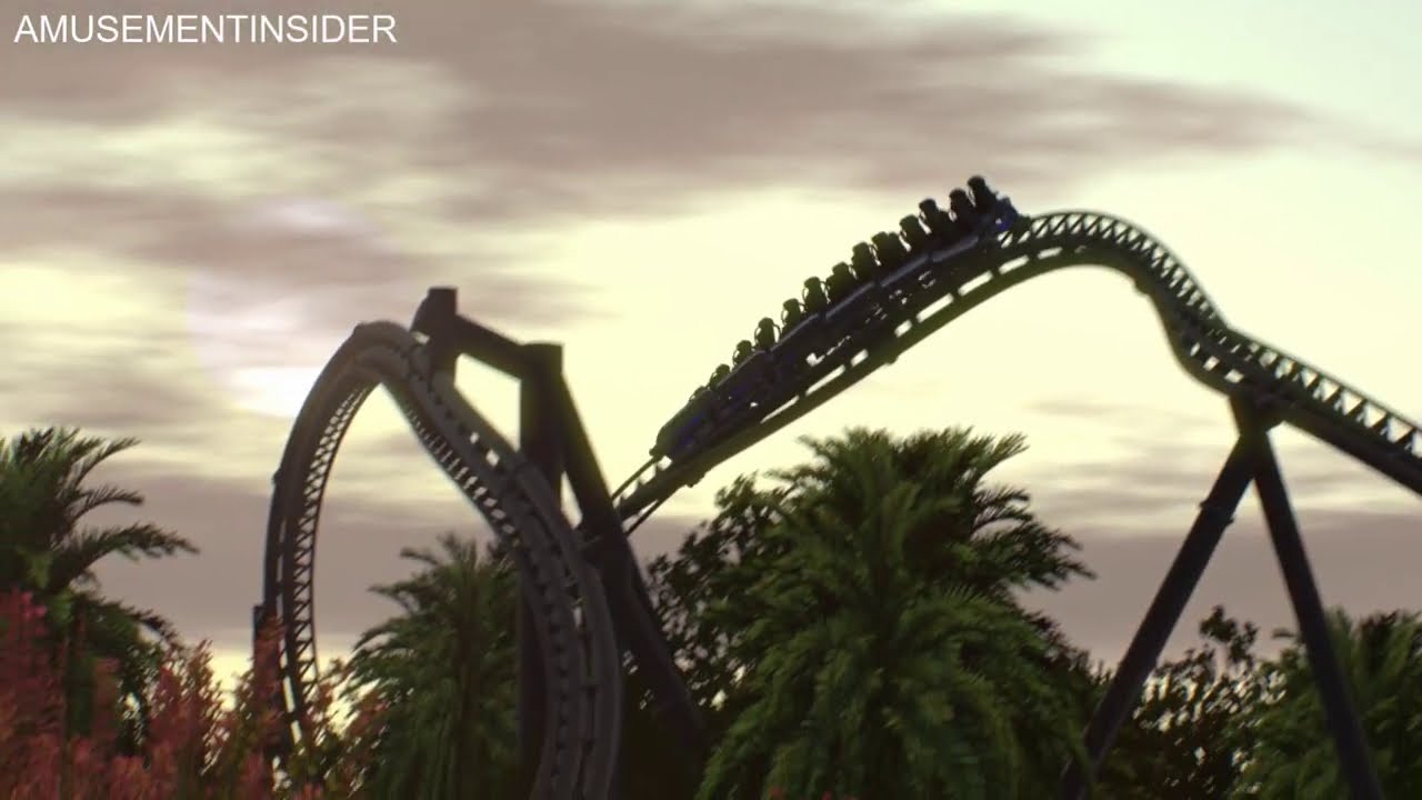Jurassic World Velocicoaster - Analysis and Construction Update ...