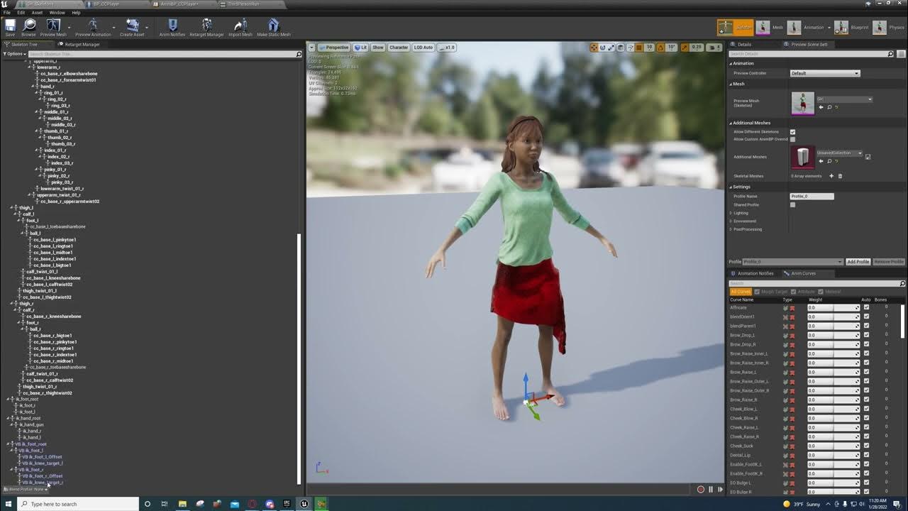 Unreal Engine - Advanced Locomotion System V4 (Foot IK Explained) - YouTube