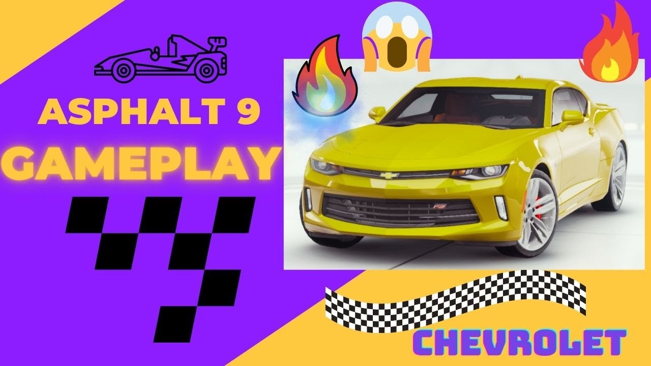 Asphalt 9 Chevrolet gameplay {High settings} - YouTube