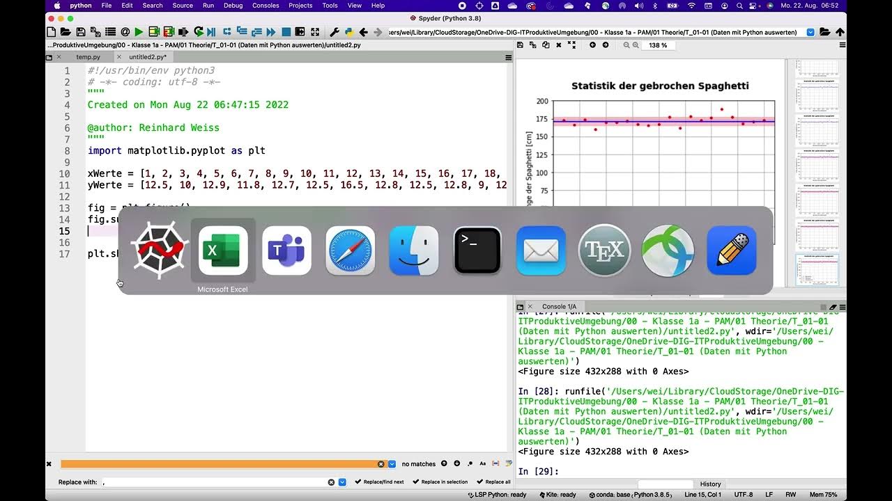 Diagramme mit Python - YouTube