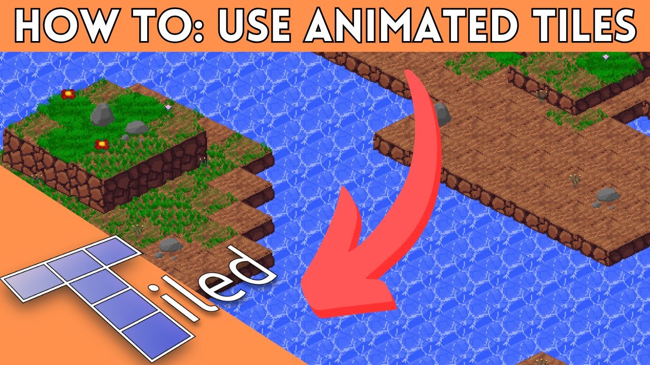 How to: Use animated tiles in Tiled! - YouTube
