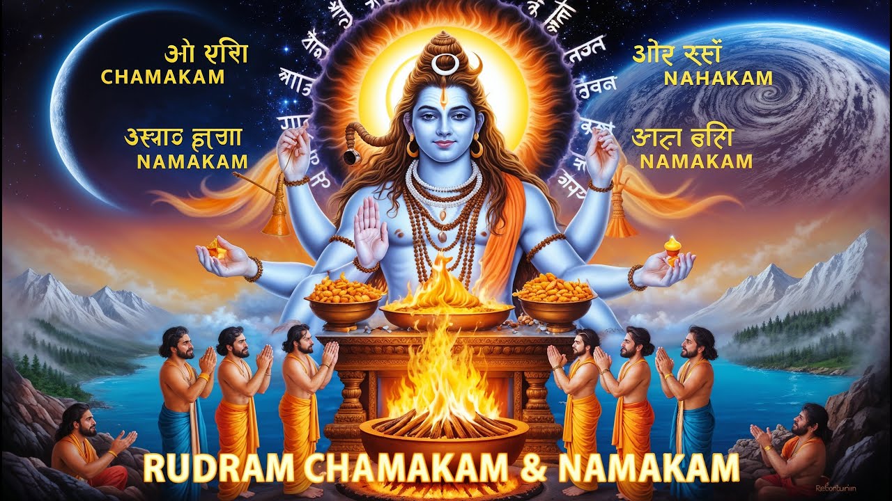 Vedic Shri Rudram: Chamakam aur Namakam ka Rahasya #bhakti #shiva # ...