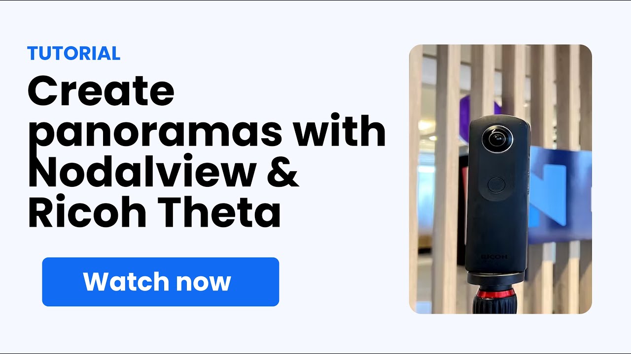 How to create 360° panoramas using a Ricoh Theta camera and the ...