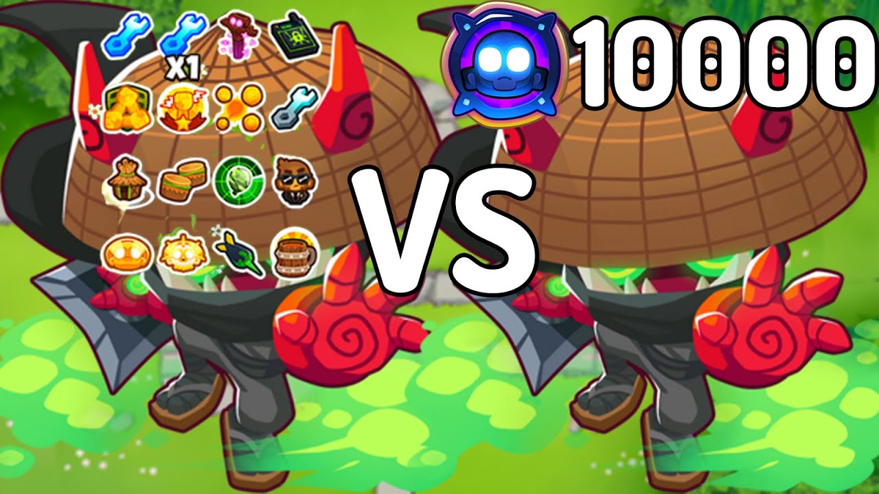 God Boosted Degree 1 Ninja Paragon VS. Degree 10000 Ninja Paragon - YouTube