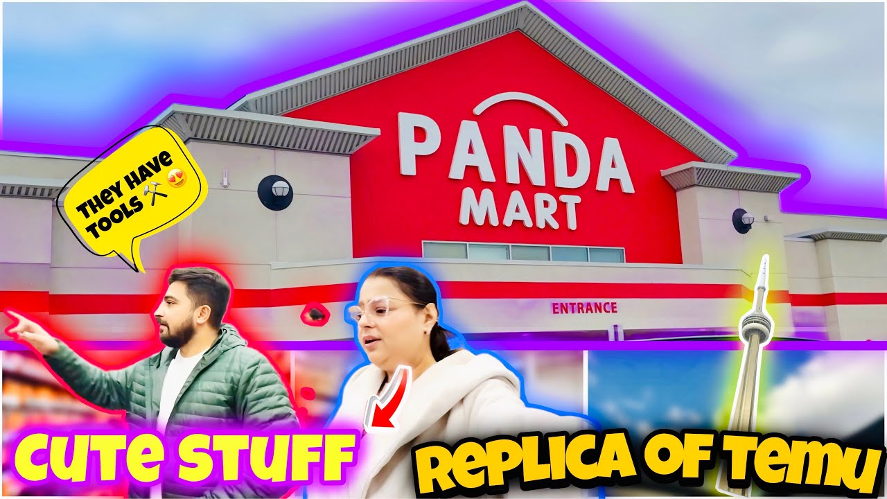 Temu in Real Life? 🤯 | Panda Mart Toronto Visit 🛒 | Exploring Toronto ...