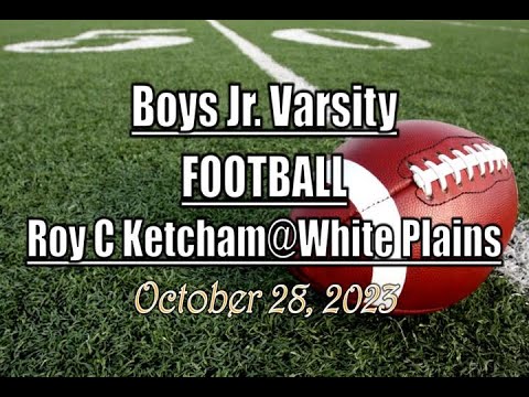 Boys JV Football LocalLive – Roy C. Ketcham vs. White Plains High ...