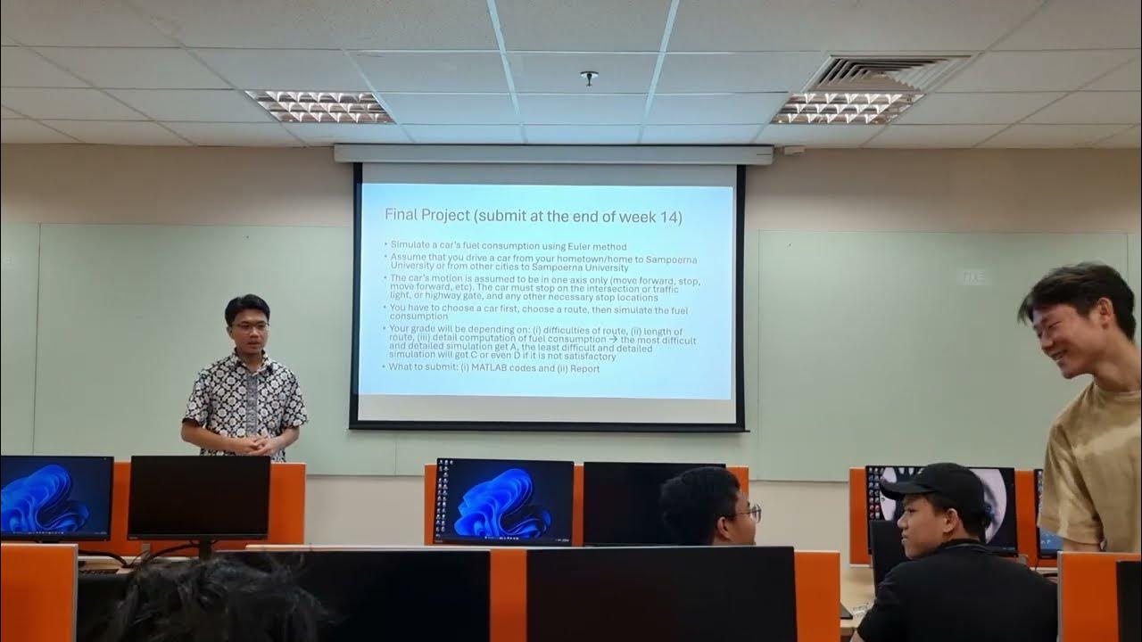 MATLAB II F2024 - Final Project - Simulation on Fuel Consumption using Euler Method - YouTube