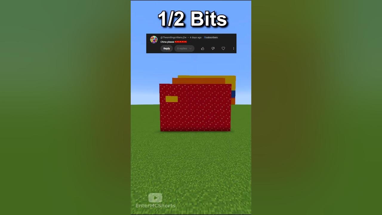 Minecraft Squid Game Thanos vs Flags 64 Bits 32 Bits 16 Bits 8 Bits 4 Bits 2 Bits 1 Bit - YouTube