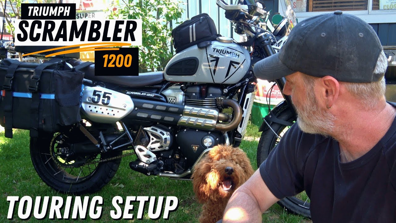 Triumph Scrambler 1200X Touring Setup - YouTube
