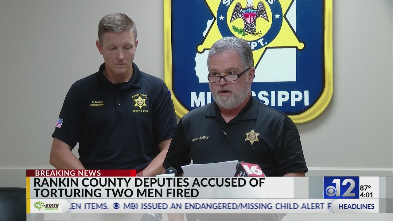 Rankin County deputies accused of torturing two Black men fired - YouTube
