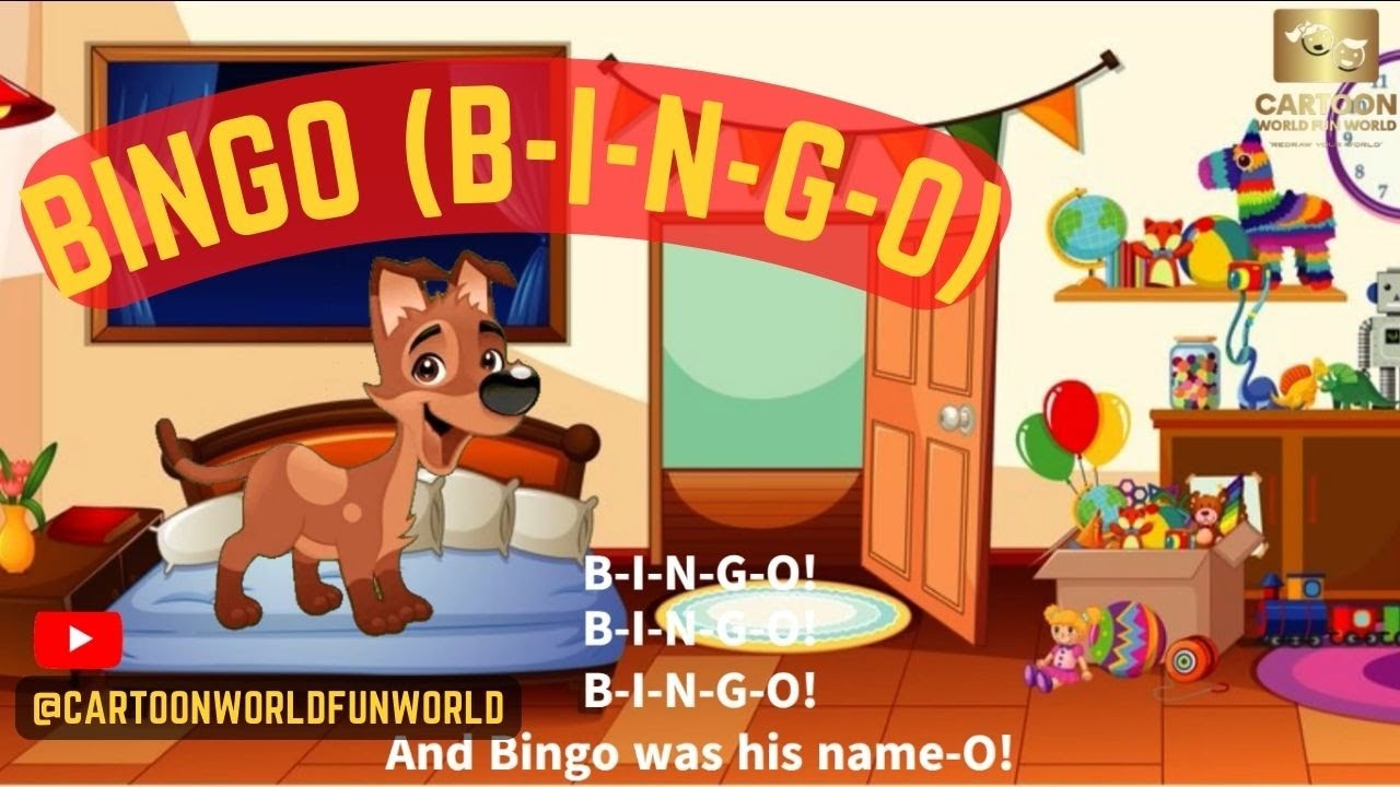 Bingo (B-I-N-G-O) || Kids Poem || Nursery Rhyme || Children's Poem ...