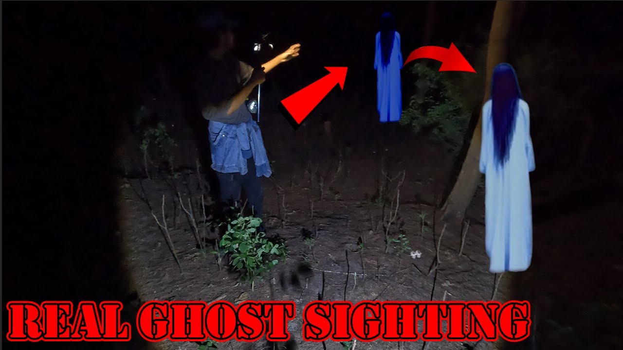 Real Ghost Sighting in Haunted Forest – Full Paranormal Encounter - YouTube