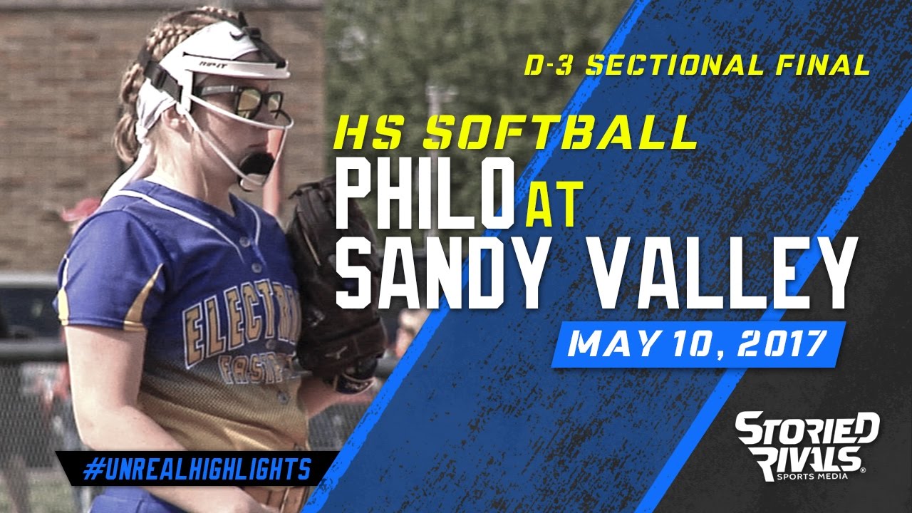 HS Softball | Philo at Sandy Valley [TOURNAMENT] [5/10/17] - YouTube