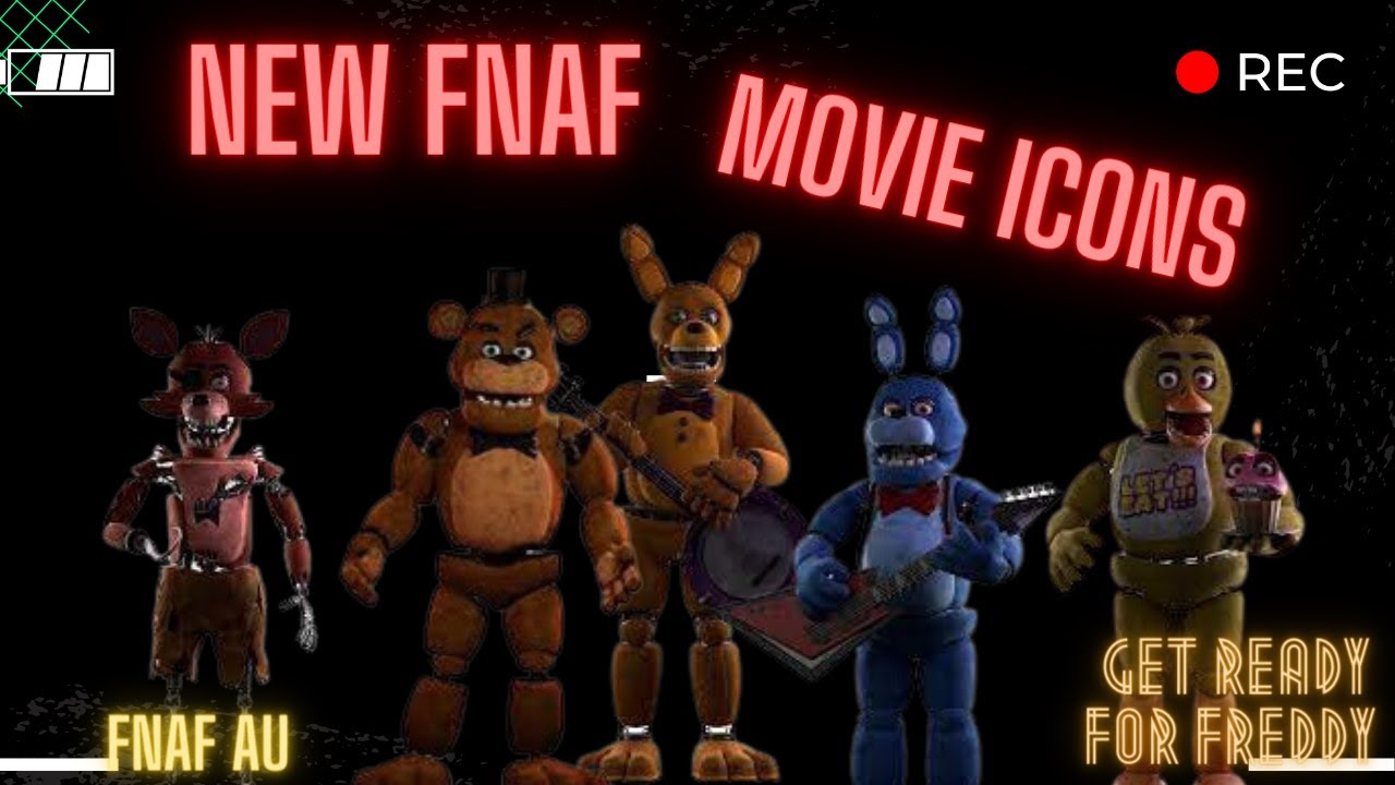( FNAF AU:SD) NEW FNAF MOVIE ICONS - YouTube