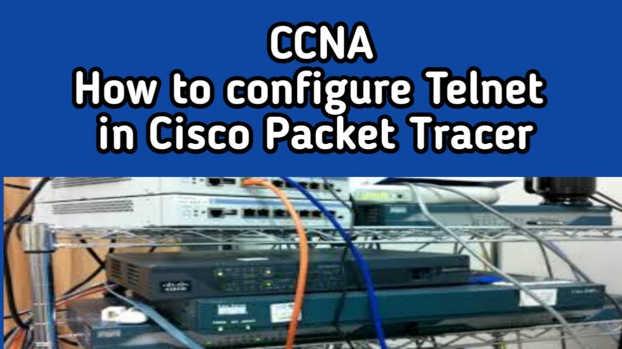 How to configure Telnet Cisco Router - YouTube