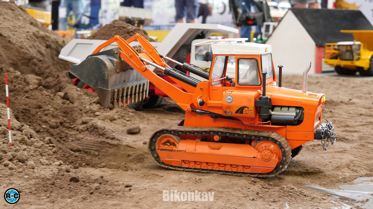 MEGA RC DOZER, RC TRUCKS, RC MACHINES, POWERFUL RC EXCAVATOR, WHEEL ...