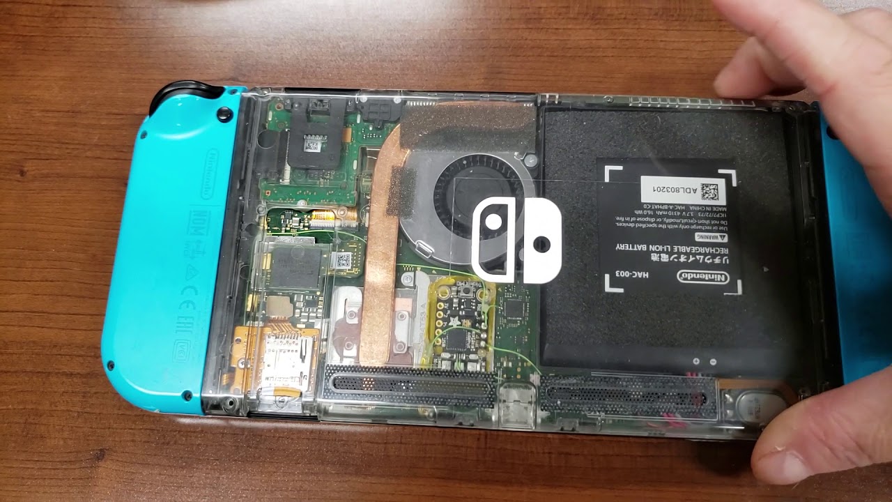 My Trinket m0 Switch booting up at work - YouTube