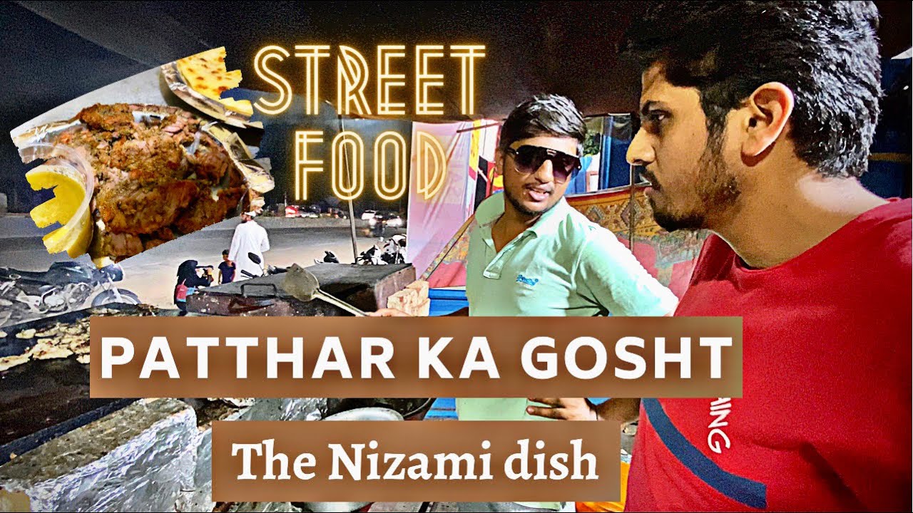 Patthar ka Gosht || Indian Street Food || Street food in Tolichowki ...