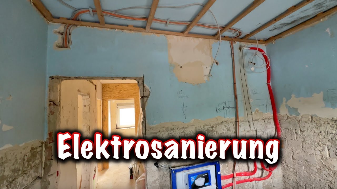 Altbau Elektrosanierung! (Teil 4) ElektroM - YouTube