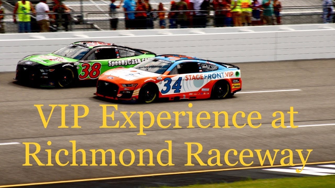 Stage Front VIP Fan Experience at Richmond Raceway - NASCAR Truck and ...