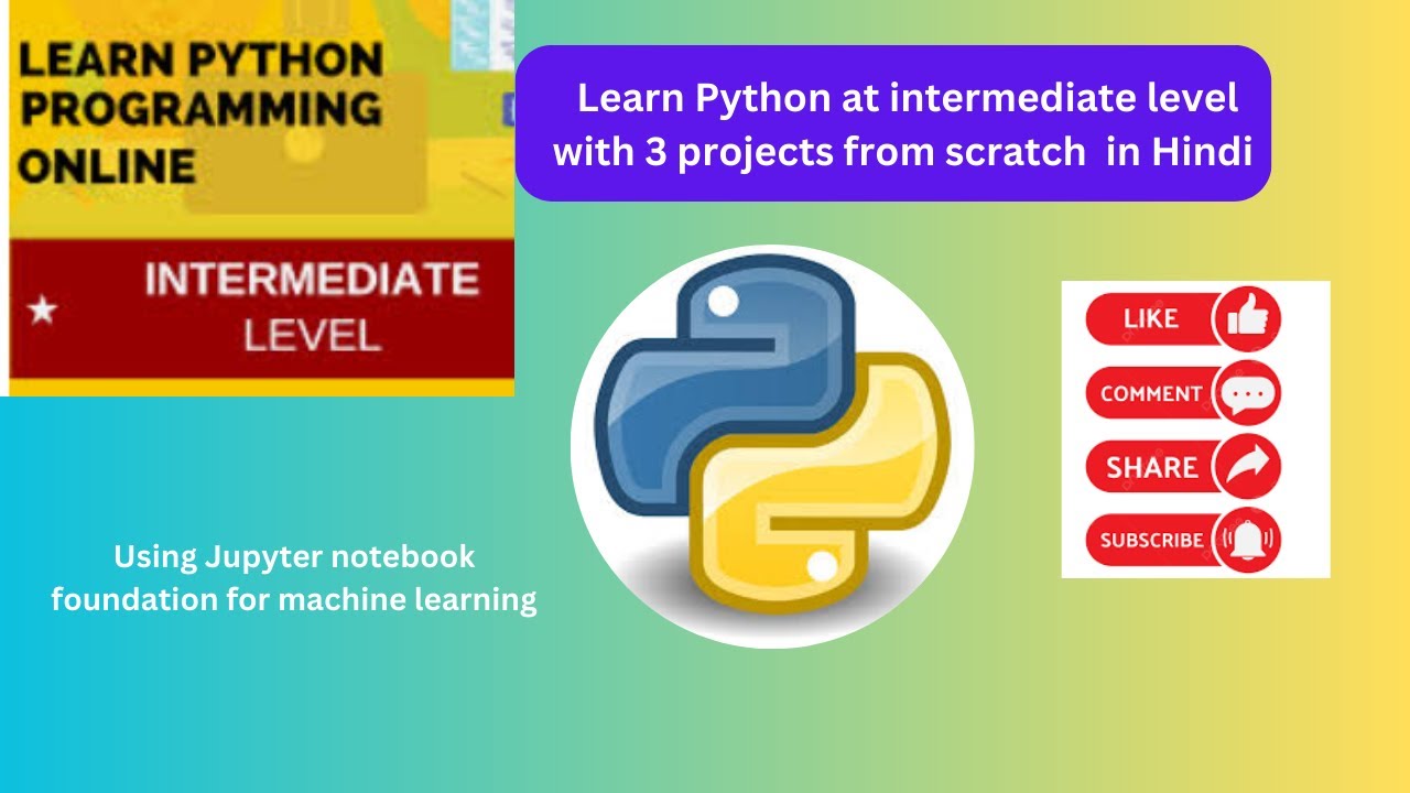 complete intermediate level python - YouTube