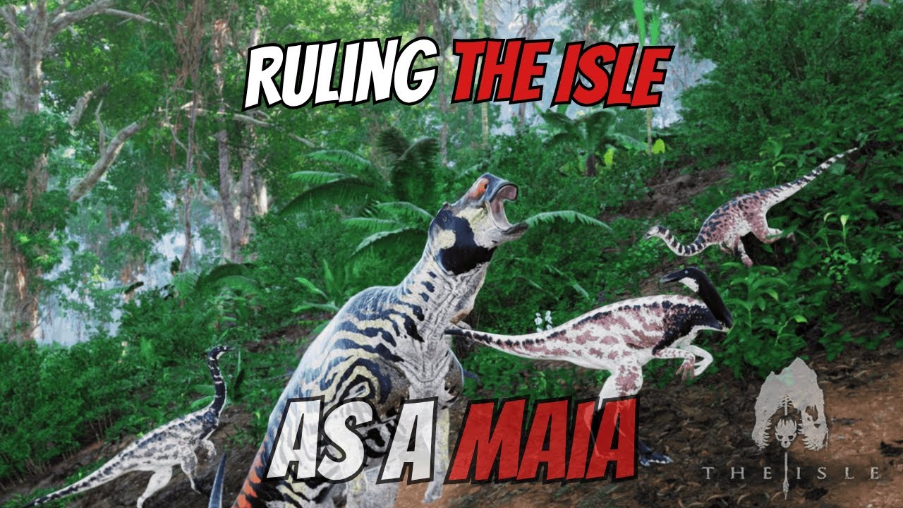 Ruling The Isle as a Maiasaura - YouTube