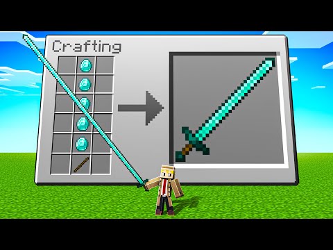 Minecraft, aber Crafting ist SUPER LANG!