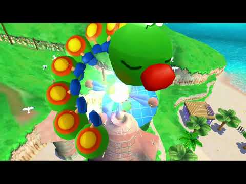Mario sunshine an angry wiggler - YouTube
